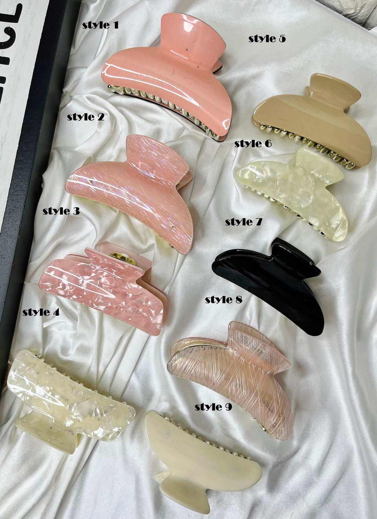 Premium Acrylic Clips: The Perfect Hair Accessory for Every Occasion ...