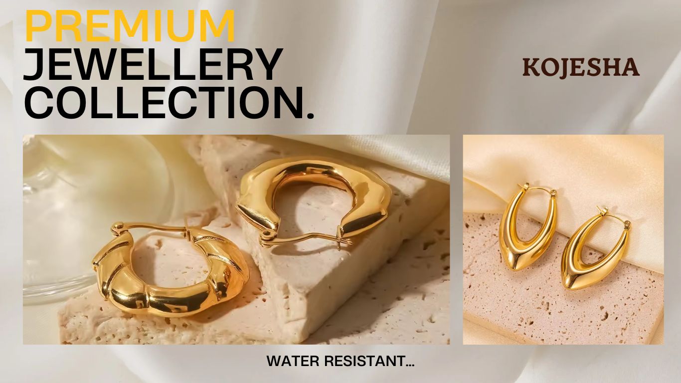 Korean Hair Accessories and Korean Claw Clips | Waterproof Jewelry – KOJESHA