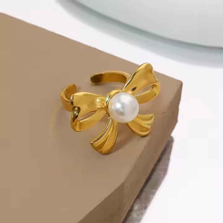 Bow Ring | Anti Tarnish Bow Jewellery – KOJESHA
