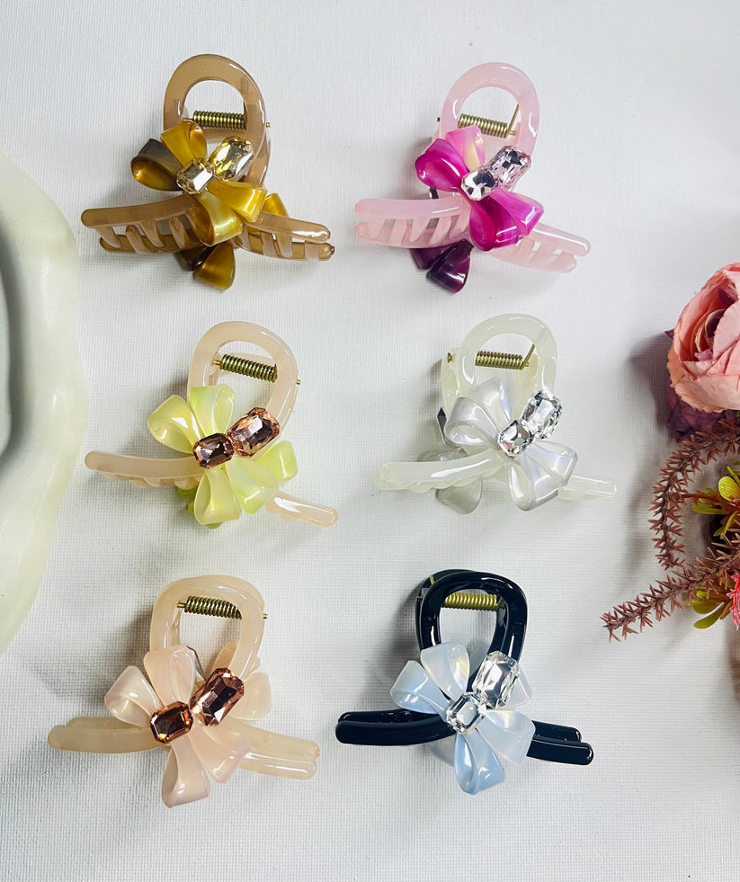 Premium Bow Hair Claw ( Large ) – KOJESHA