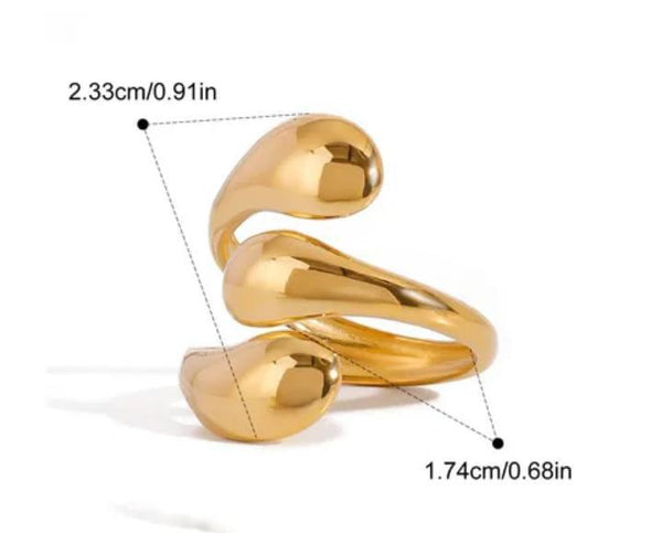 Chunky Statement Ring – KOJESHA