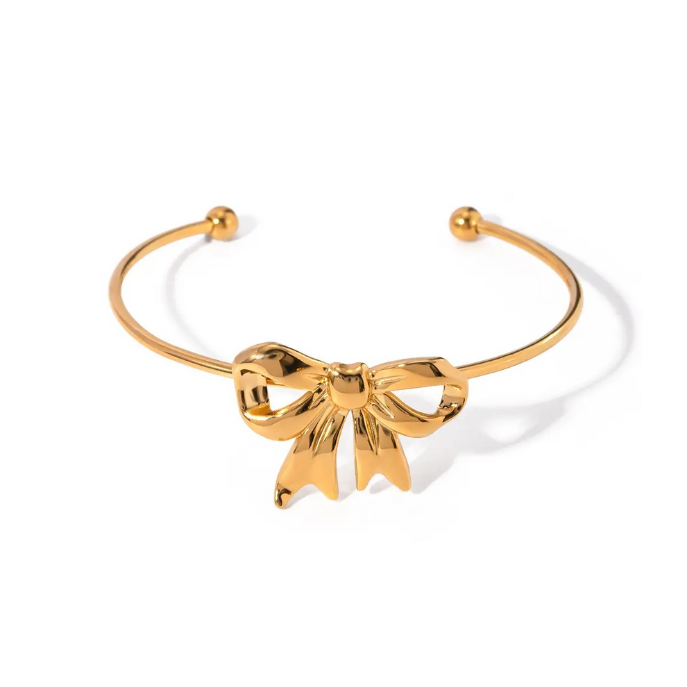 Bow Bangle Bracelet – KOJESHA